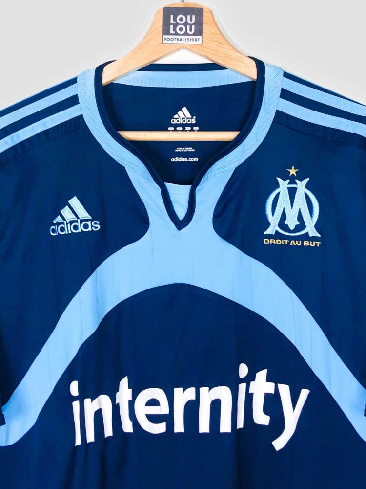 Maillot vintage OM 2006-2007 , Taille M Louloufootballshirt.com