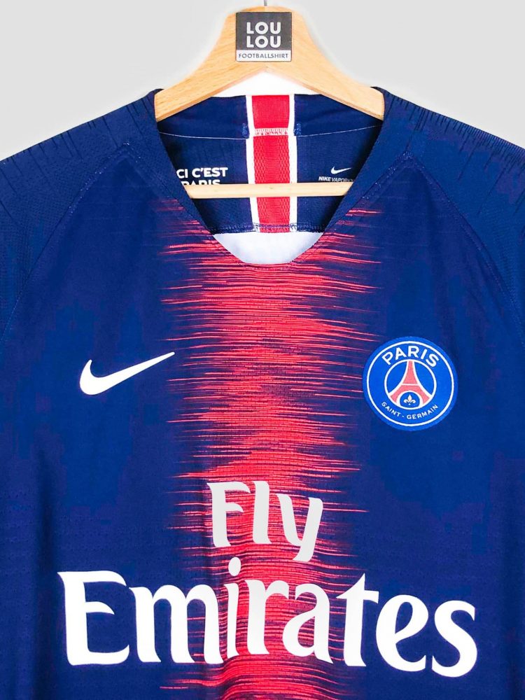 Maillot Paris Saint Germain 2018-2019 Vintage | Louloufootballshirt.fr